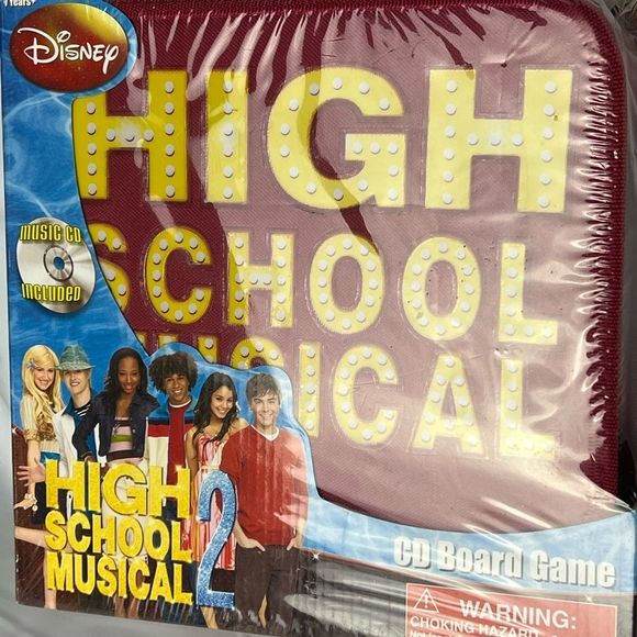 Disney | Toys | High School Musical 2 Cd Board Game Sealed In Plastic Disney Music Cd Included ...